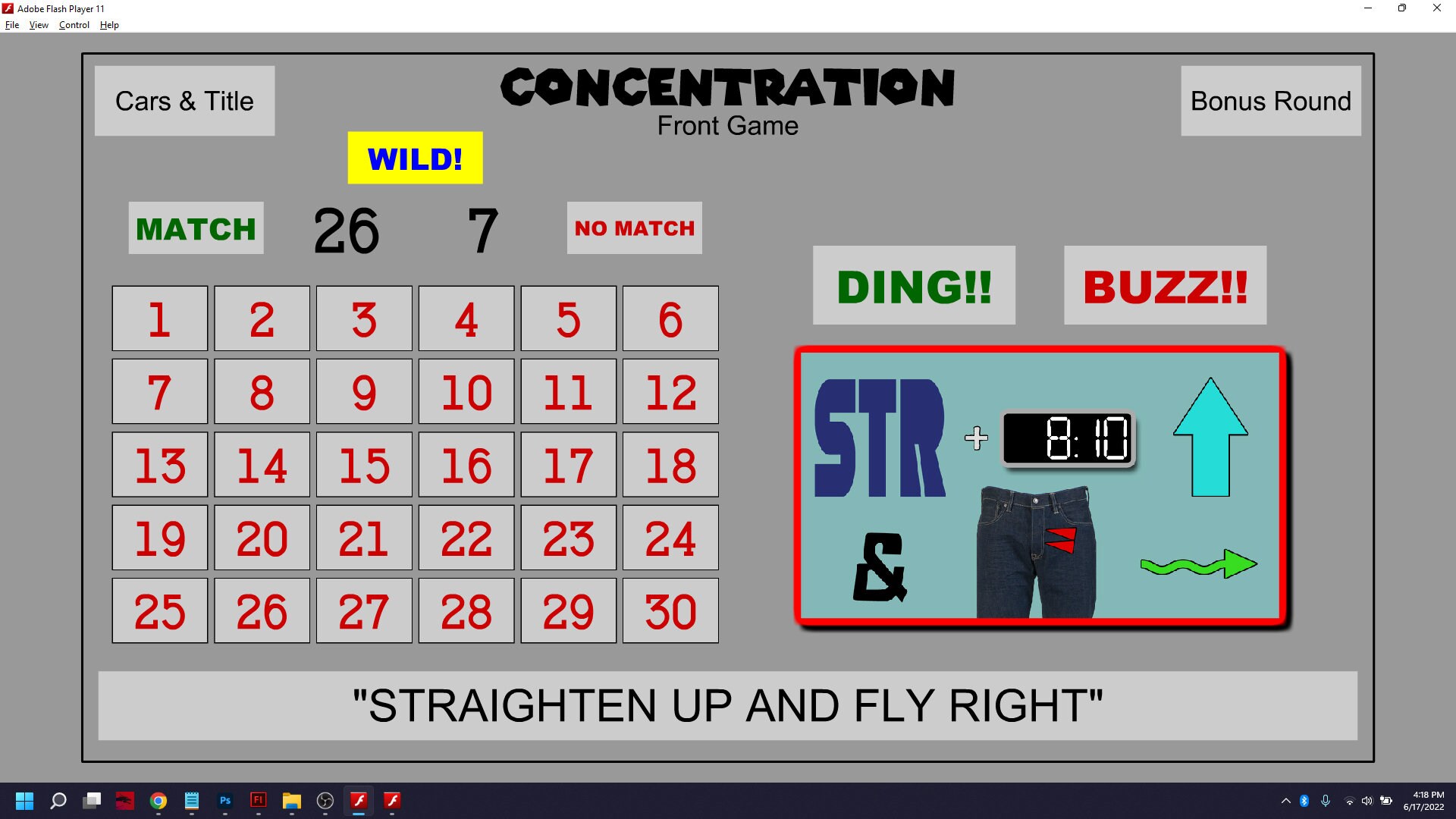 Concentration Game Show Software - Etsy