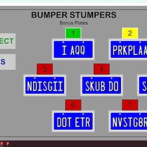 Bumper Stumpers - Game Show Software - Etsy