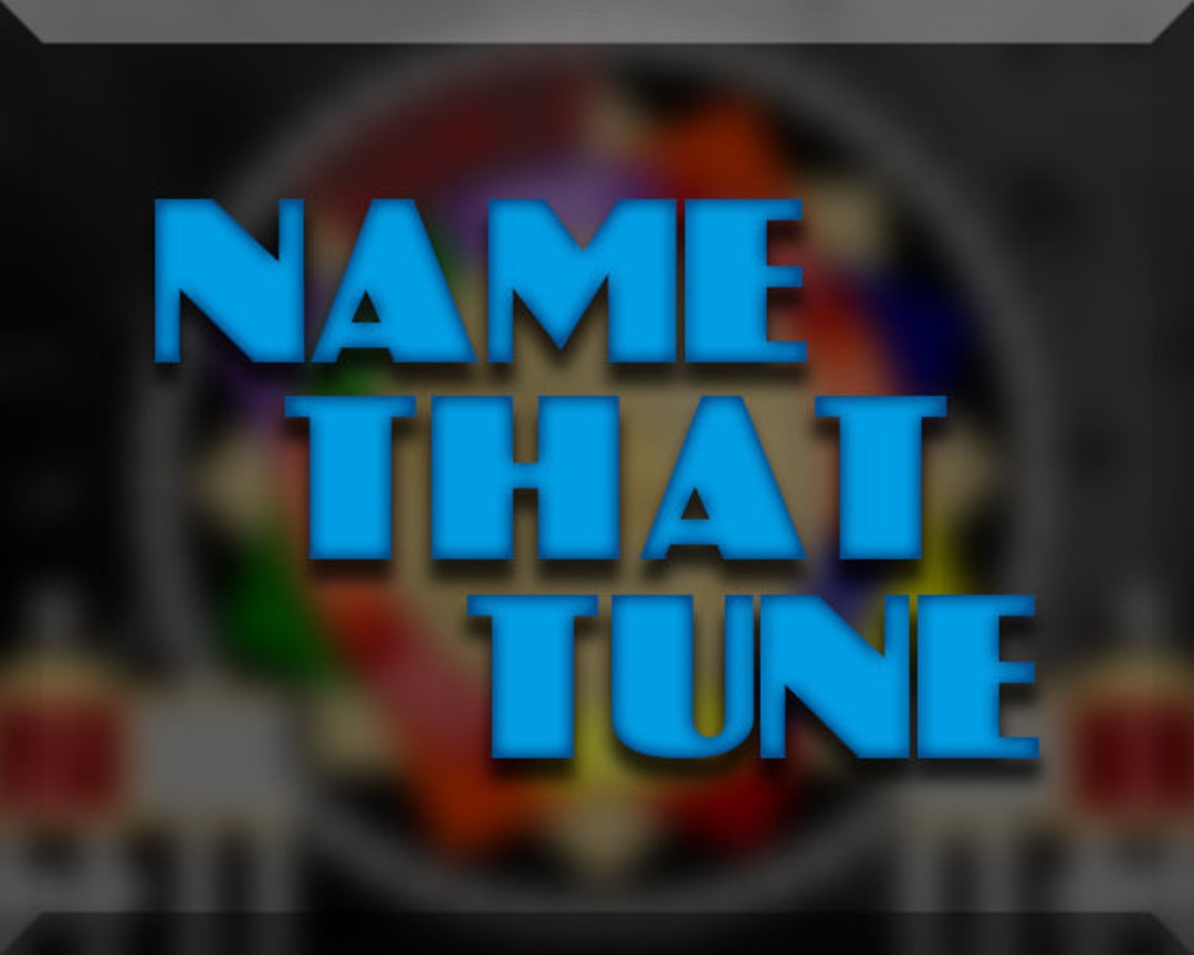 Name That Tune Game Show Software - Etsy