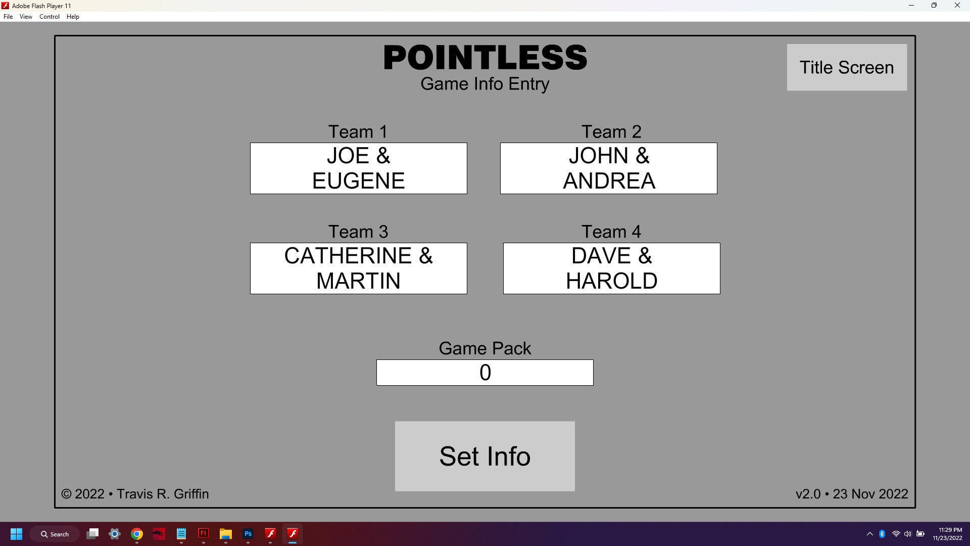 Pointless Game Show Software - Etsy