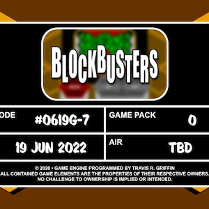 Blockbusters - Game Show Software - Etsy