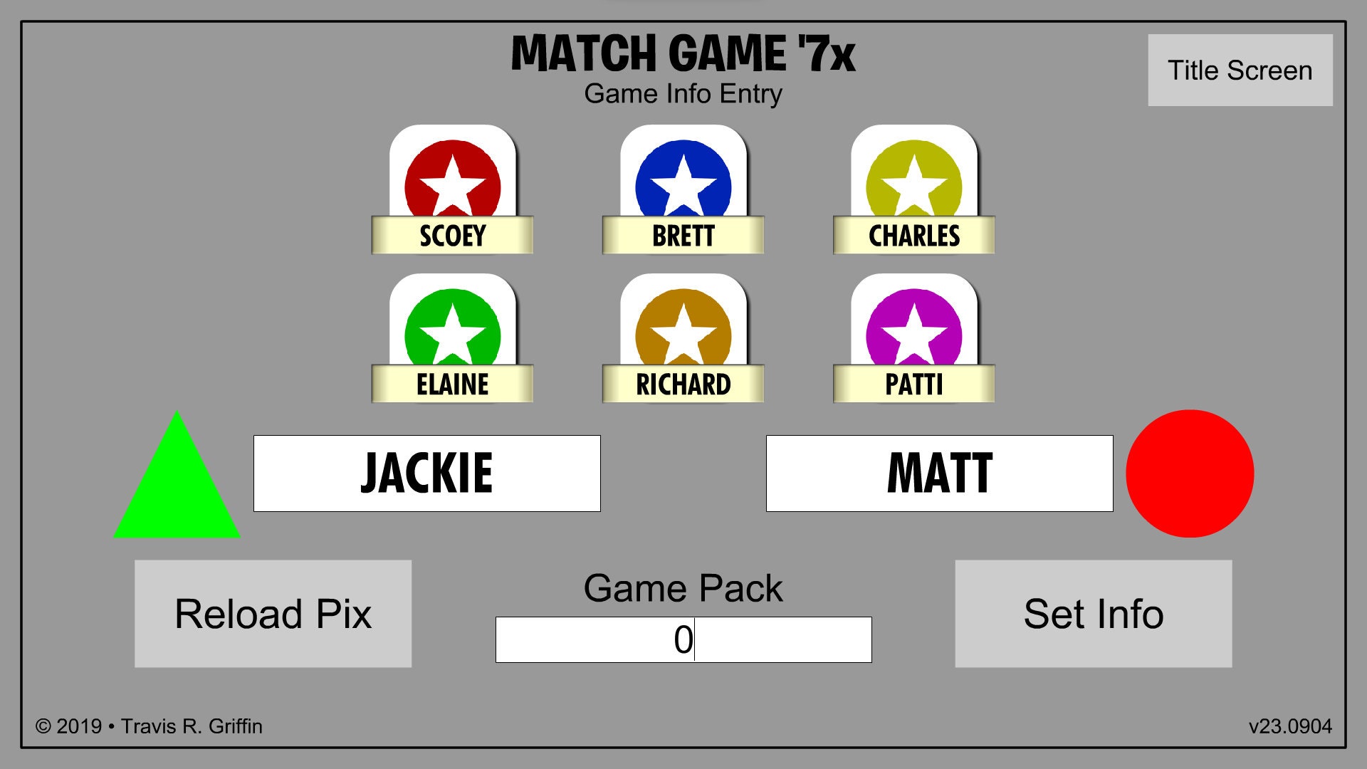 Match Game 7x Game Show Software - Etsy