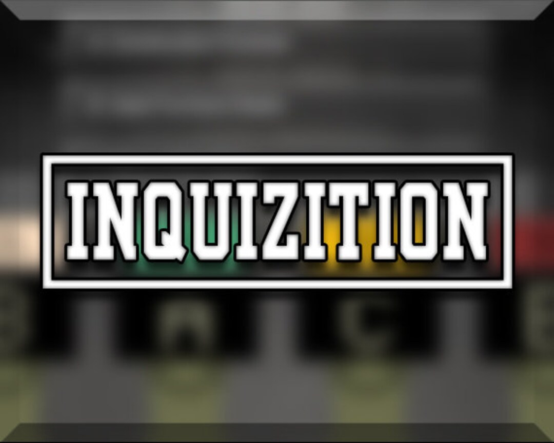 Inquizition Game Show Software - Etsy