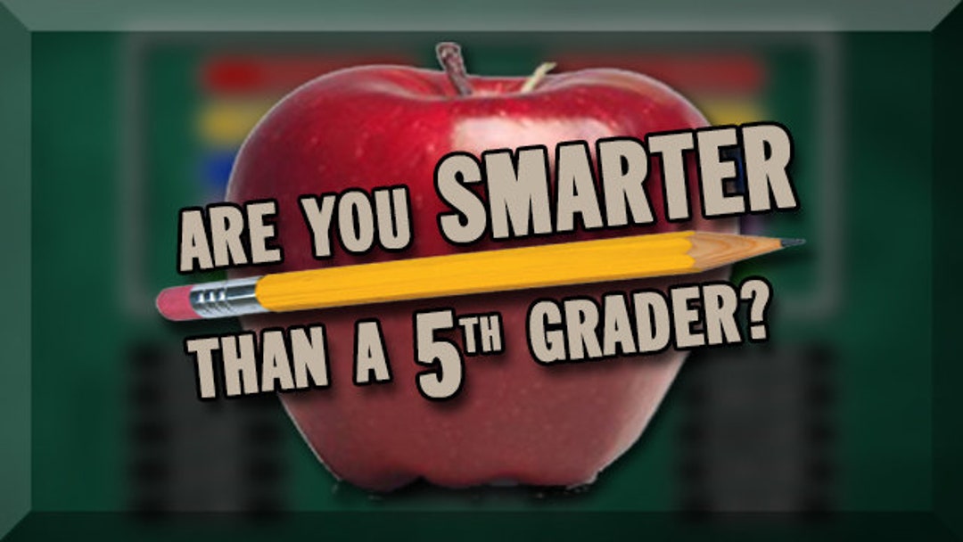 Are You Smarter Than A 5th Grader Game Show Software Etsy are-you-smarter-than-a-5th-grader-game-show-software-etsy