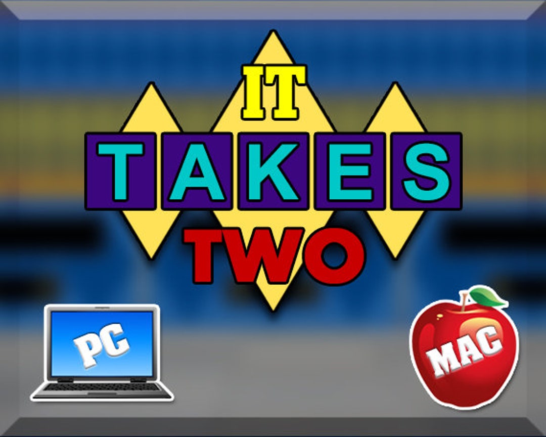 It Takes Two Game Show Software Etsy