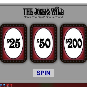 The Joker's Wild - Game Show Software - Etsy