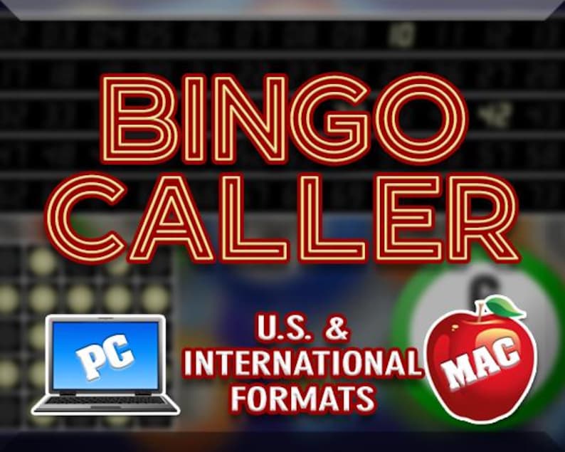 Bingo Caller - Bingo Game Software - Etsy