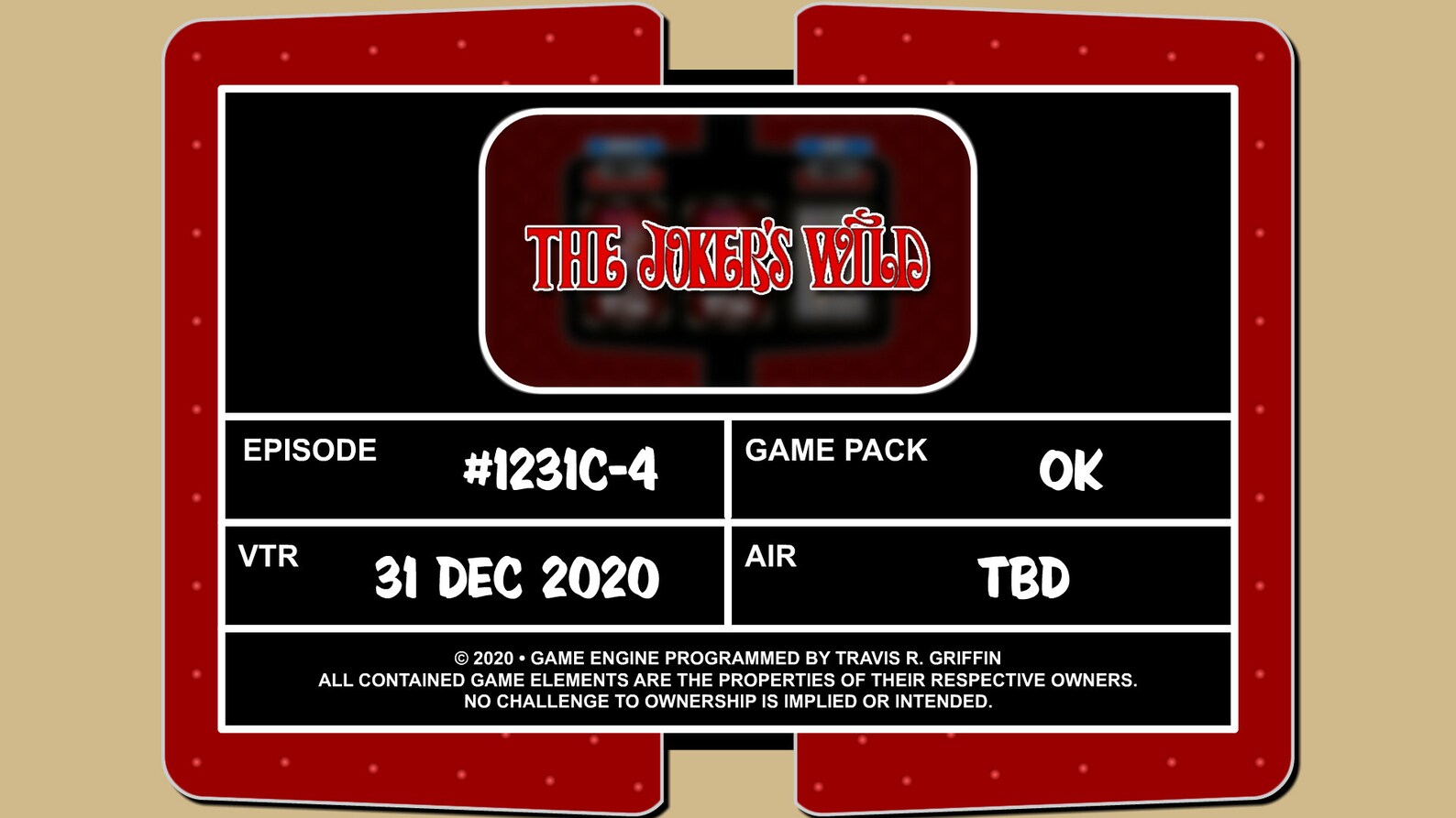 The Joker's Wild - Game Show Software - Etsy