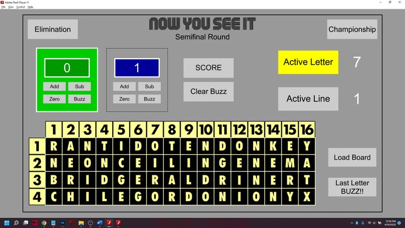 Now You See It Game Show Software - Etsy