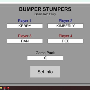 Bumper Stumpers Game Show Software - Etsy