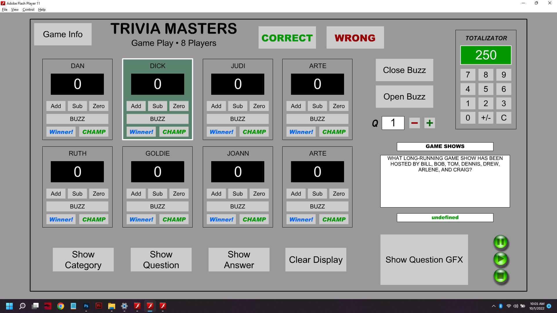 Trivia Masters - Game Show Software - Etsy