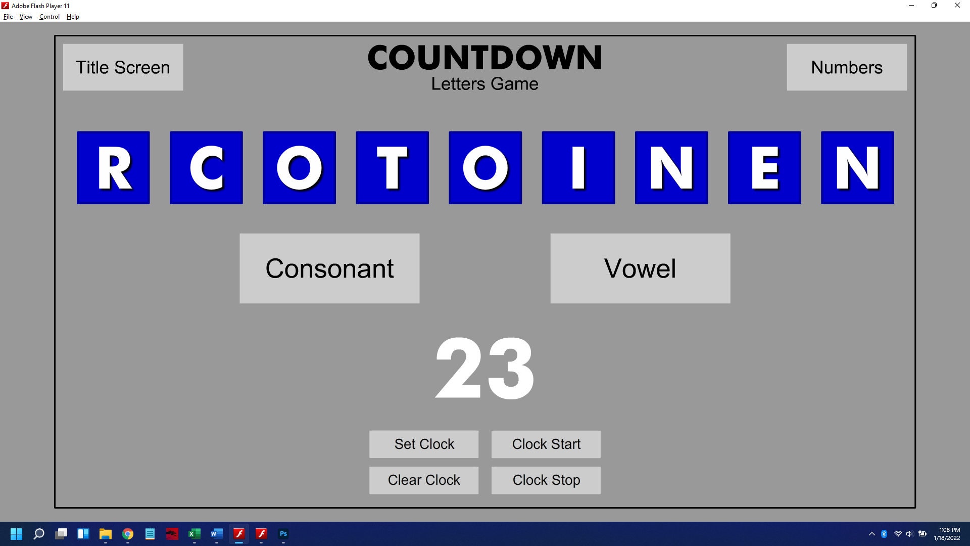Countdown Game Show Software - Etsy