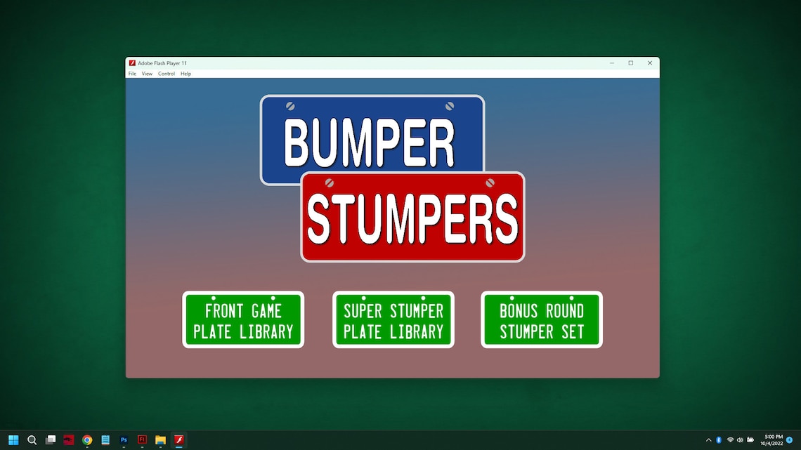 Bumper Stumpers Game Show Software - Etsy