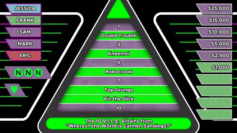 Tenable - Game Show Software - Etsy