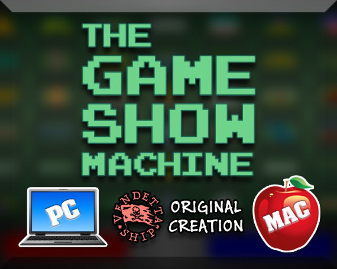 Game Show Machine Software: Trivia, Puzzles, Challenges (digital ...