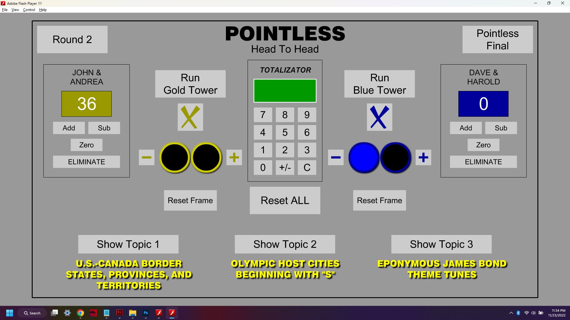 Pointless Game Show Software - Etsy