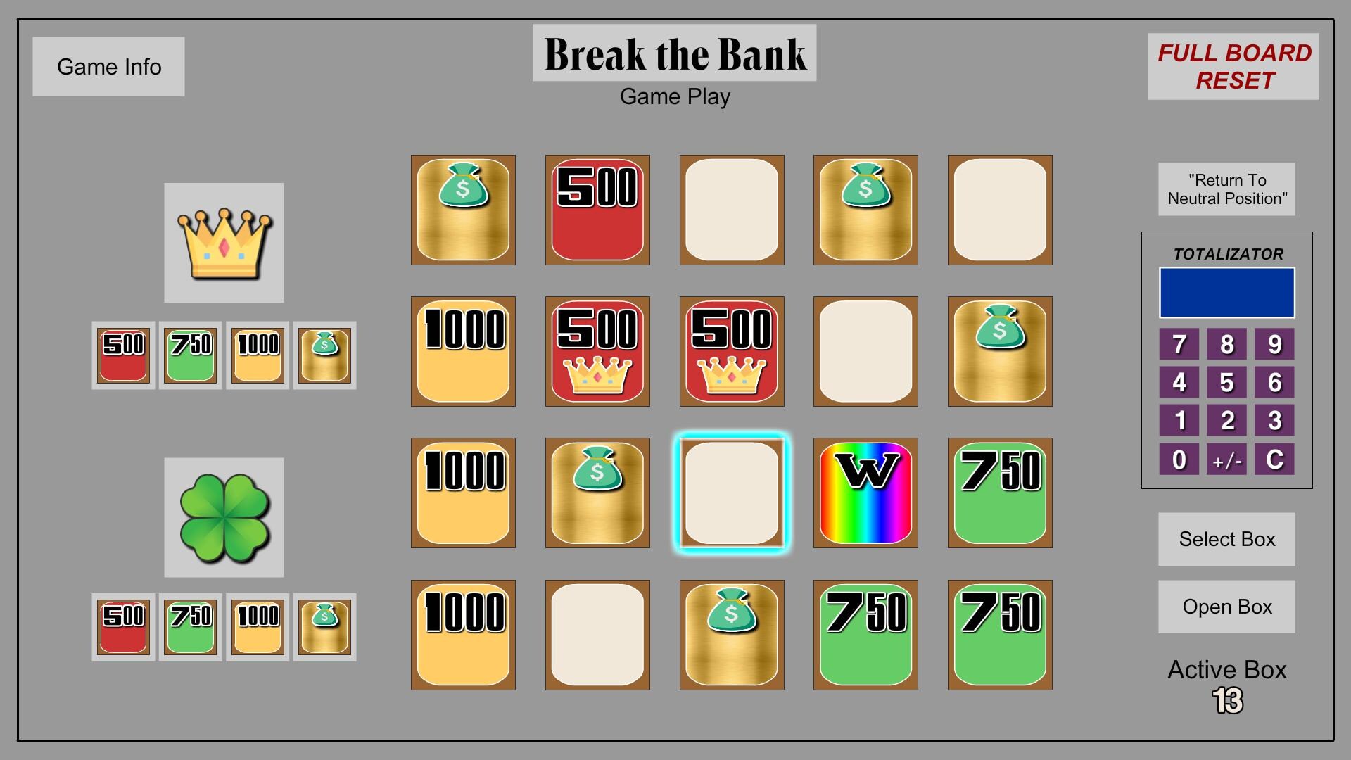 Break the Bank - Game Show Software - Etsy