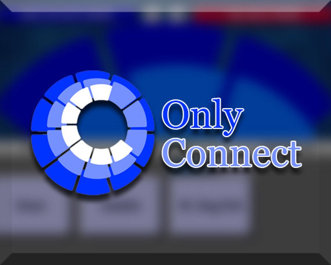 Only Connect Game Show Software - Etsy