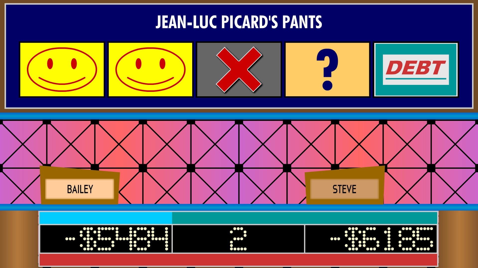 Debt - Game Show Software - Etsy