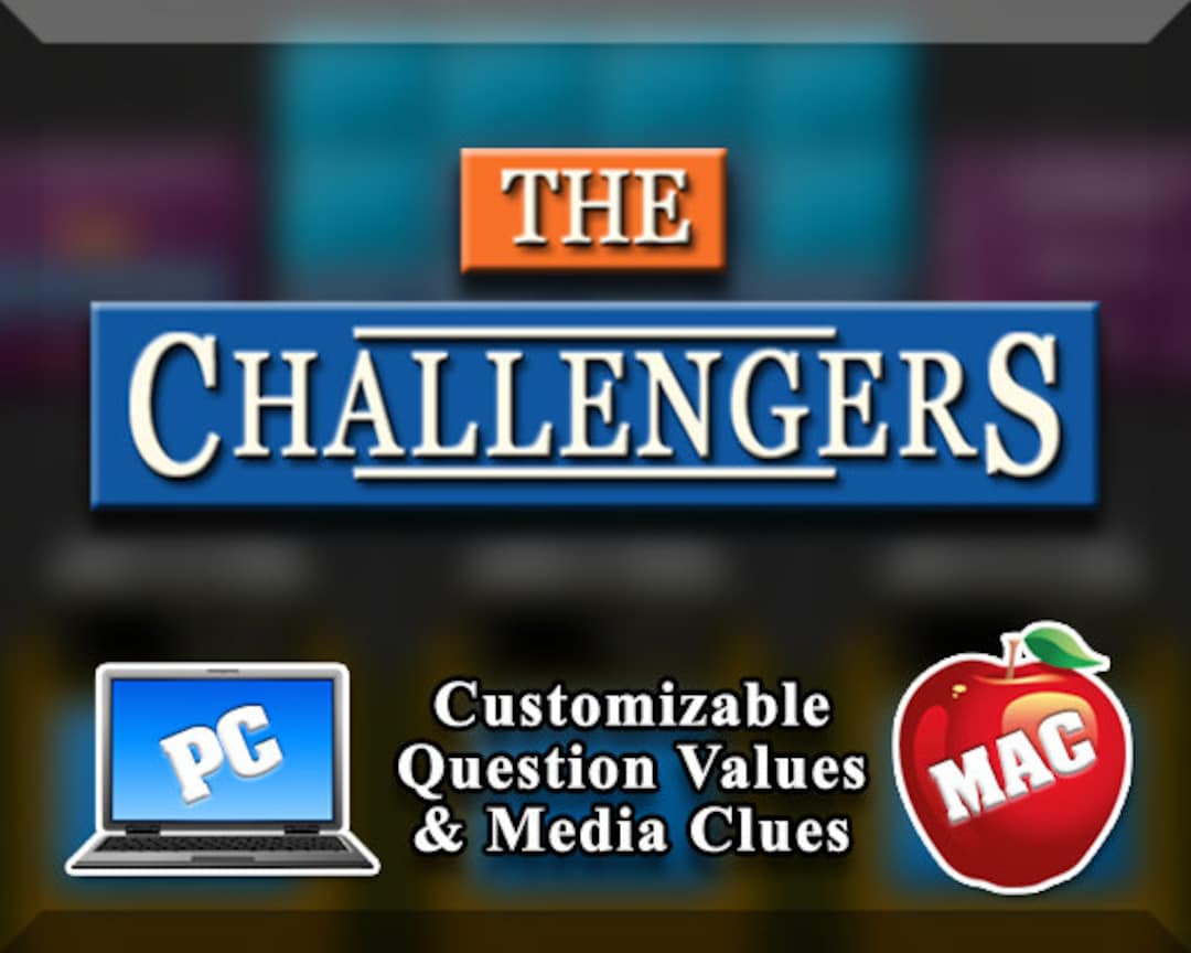The Challengers - Game Show Software - Etsy
