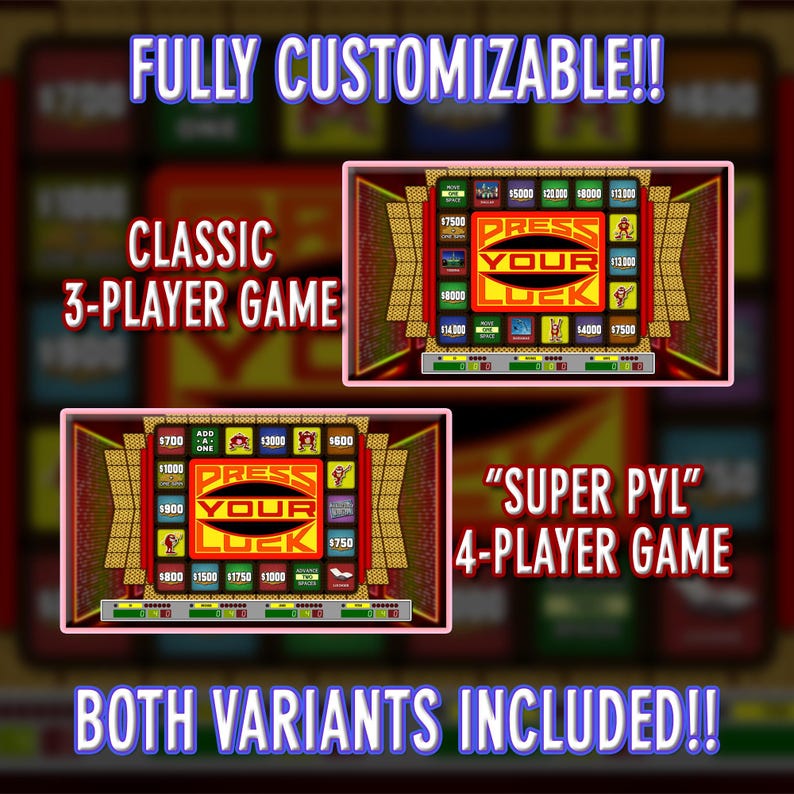 Press Your Luck: Wizard Edition - Game Show Software - Etsy