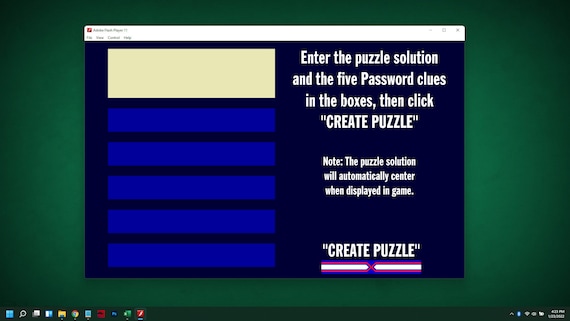 Password Game Show Christmas