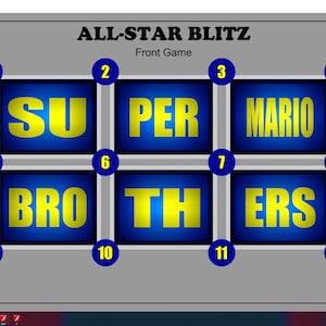 All-star Blitz - Game Show Software - Etsy