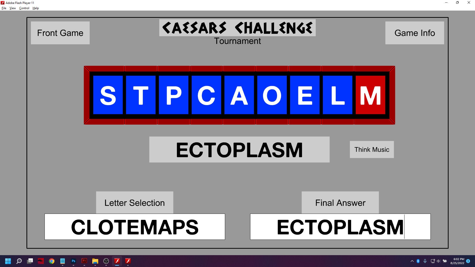 Caesars Challenge - Game Show Software - Etsy