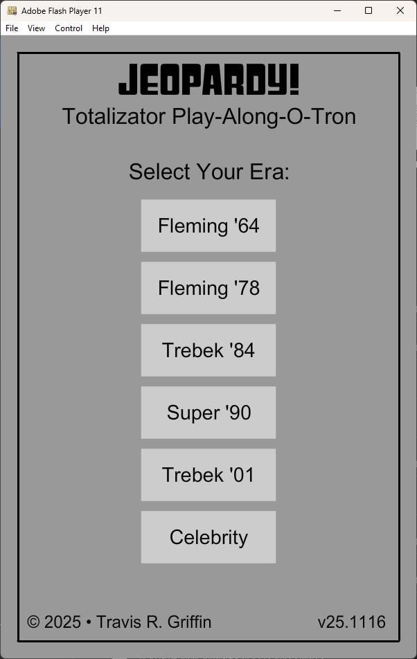 Jeopardy! - Play-along Scorekeeper Software - Etsy