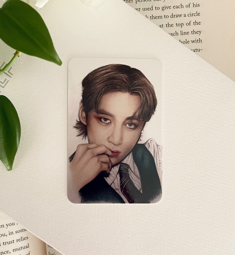 BTS V Dynamite Photocard BTS V/taehyung Fanart Merch - Etsy