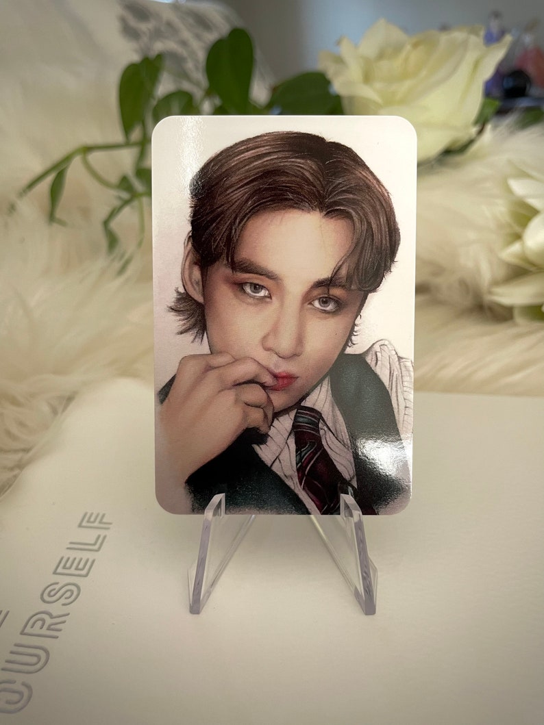 BTS V Dynamite Photocard BTS V/taehyung Fanart Merch - Etsy