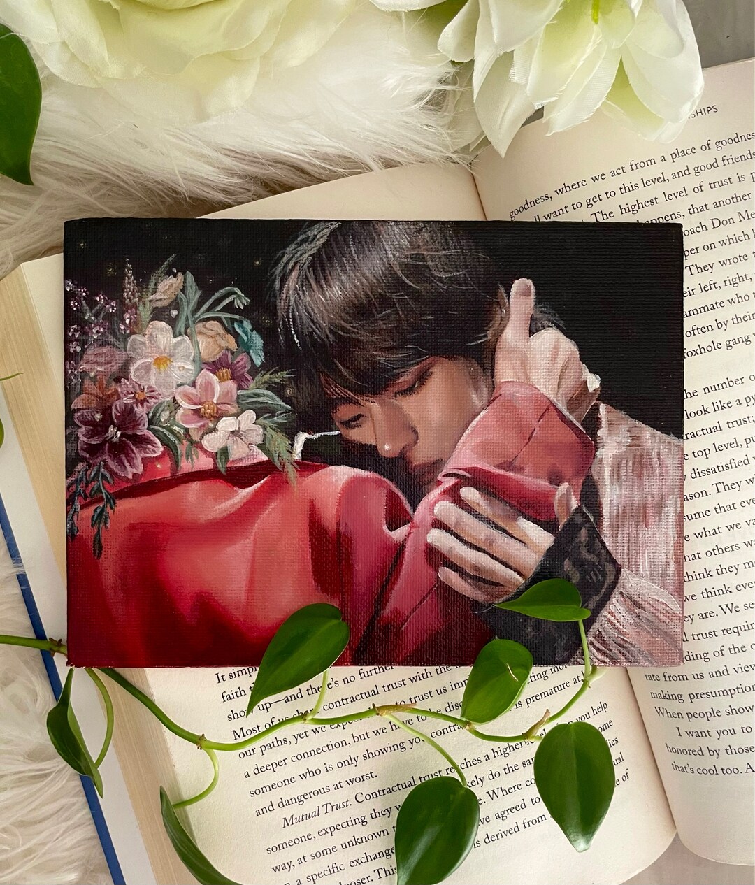 BTS V Singularity Wall Art Print - BTS V Fanart Merch Room Wall Decor ...