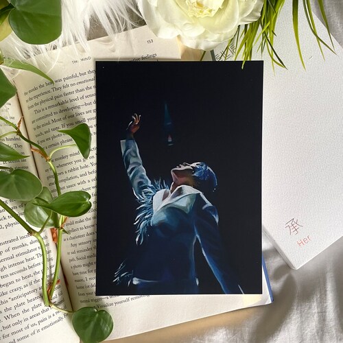 BTS Jimin Choas Wall Art Print BTS Jimin Fanart Merch Room - Etsy