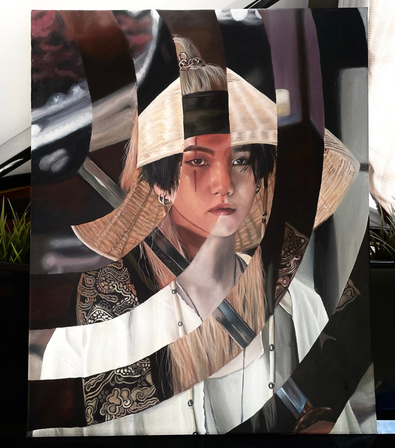 BTS Suga/agustd Daechwita Wall Art Print BTS Suga Fanart - Etsy