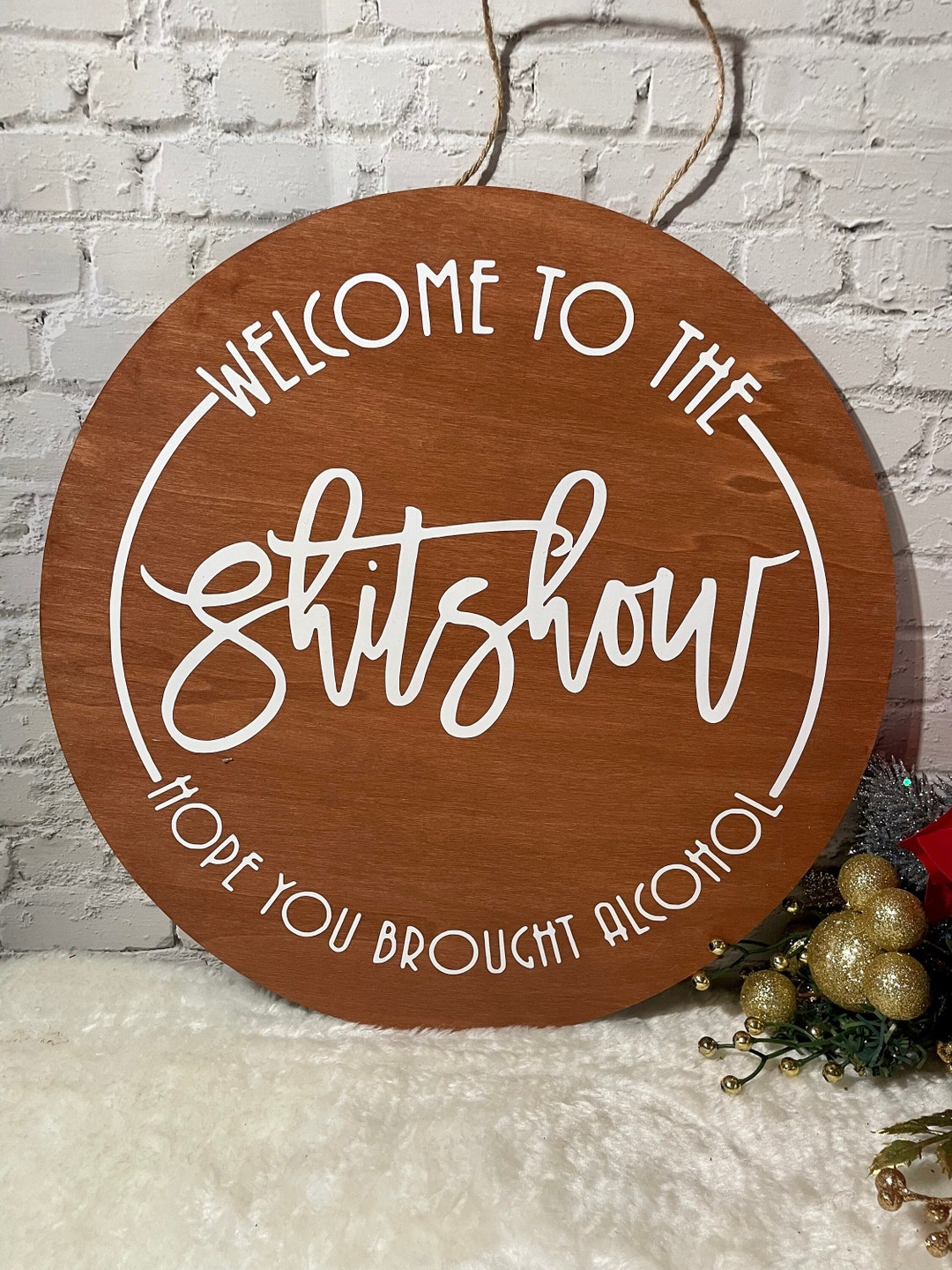 Welcome to the Shot Show Round Signs - Etsy