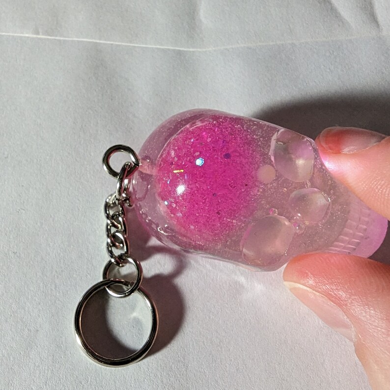 Colorful Brain Keychains - Spooky See Through Skulls With Brightly ...