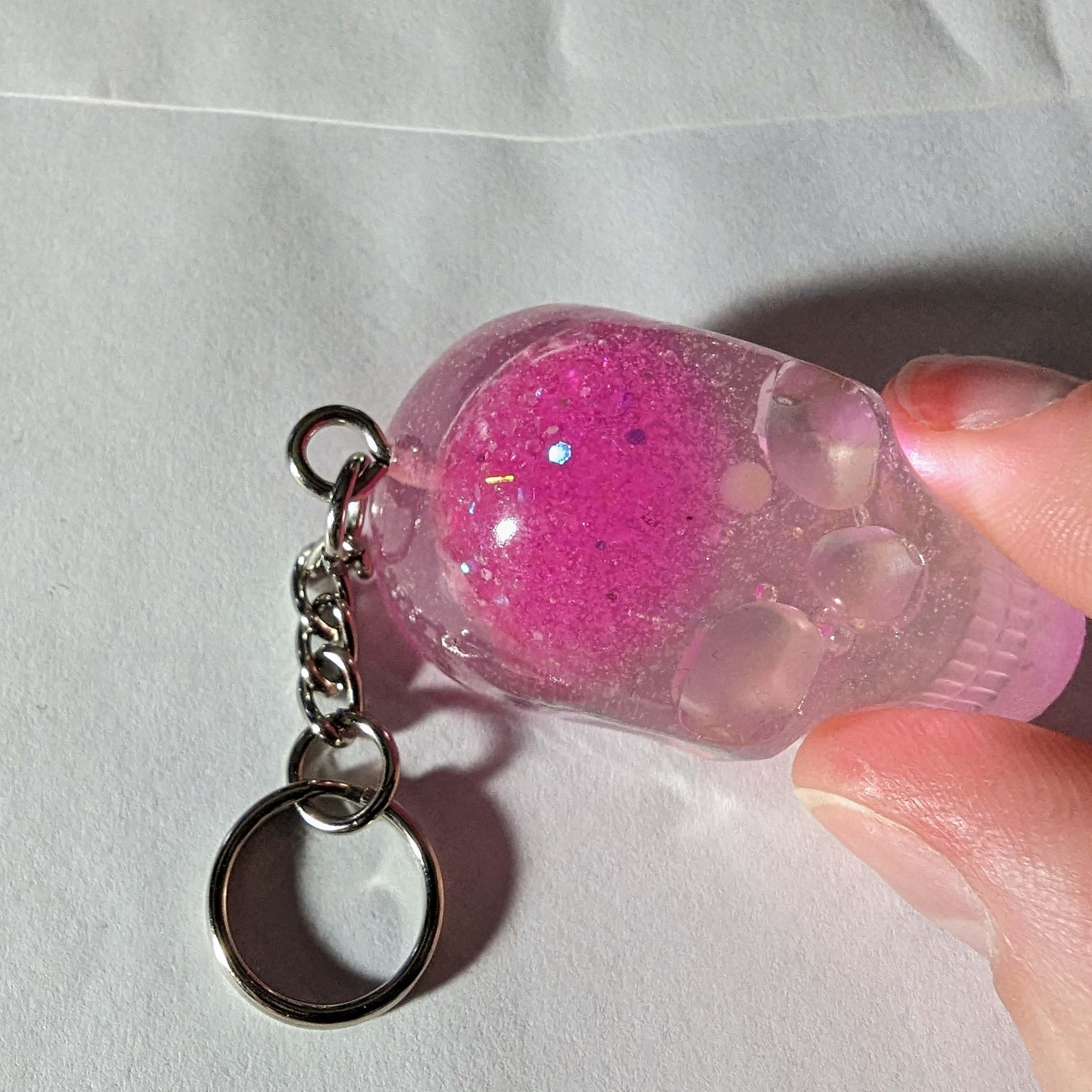 Colorful Brain Keychains Spooky See Through Skulls With Brightly ...