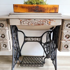 Antique Singer Sewing Machine - Etsy