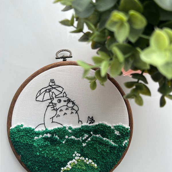 Ghibli Embroidery - Etsy