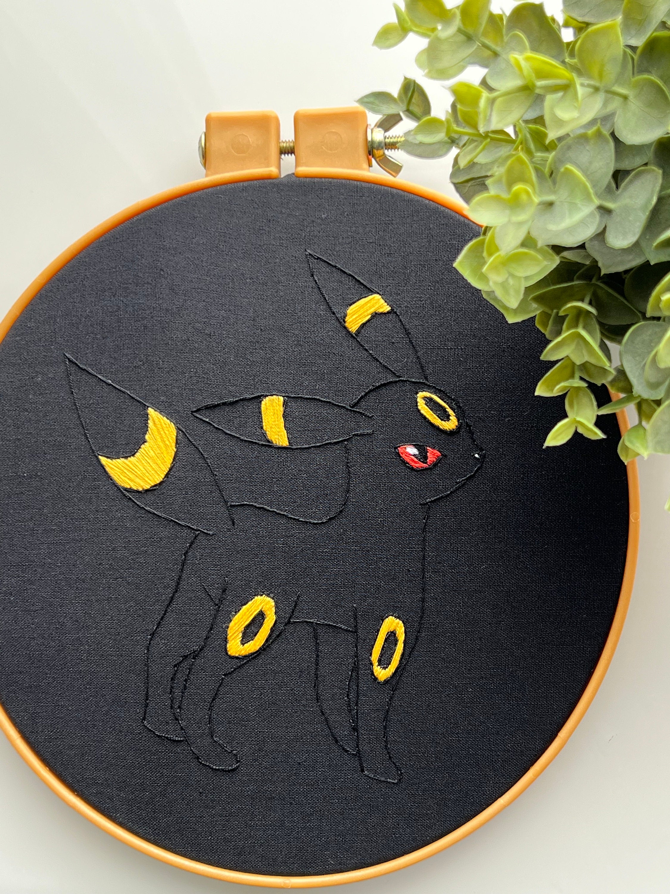 Eveelutions - Pokemon Embroidery Hoops - Umbreon - Sylveon - Vaporeon ...