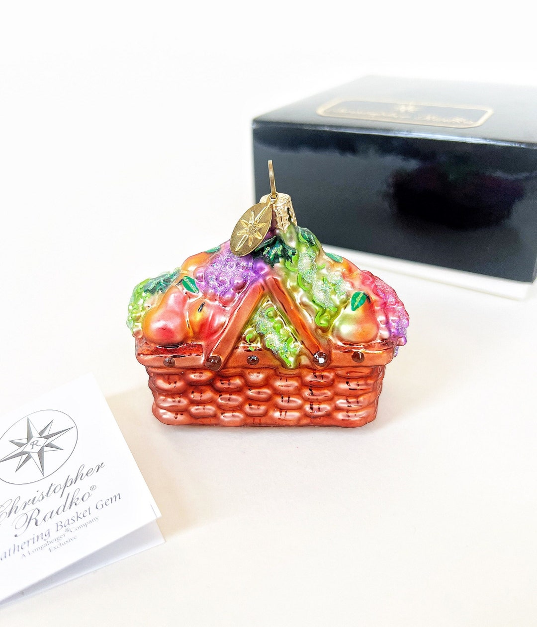 Vintage Christopher Radko Christmas Tree Ornament - Etsy