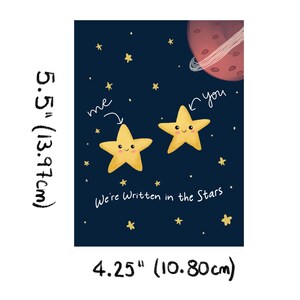 Anniversary Greeting Card| Customizable Stars in the Universe| for ...