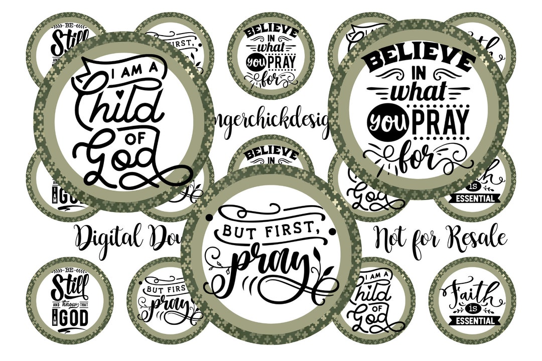 Child of God Bottle Cap Images - 1 Inch Circles (digital Download) - Etsy