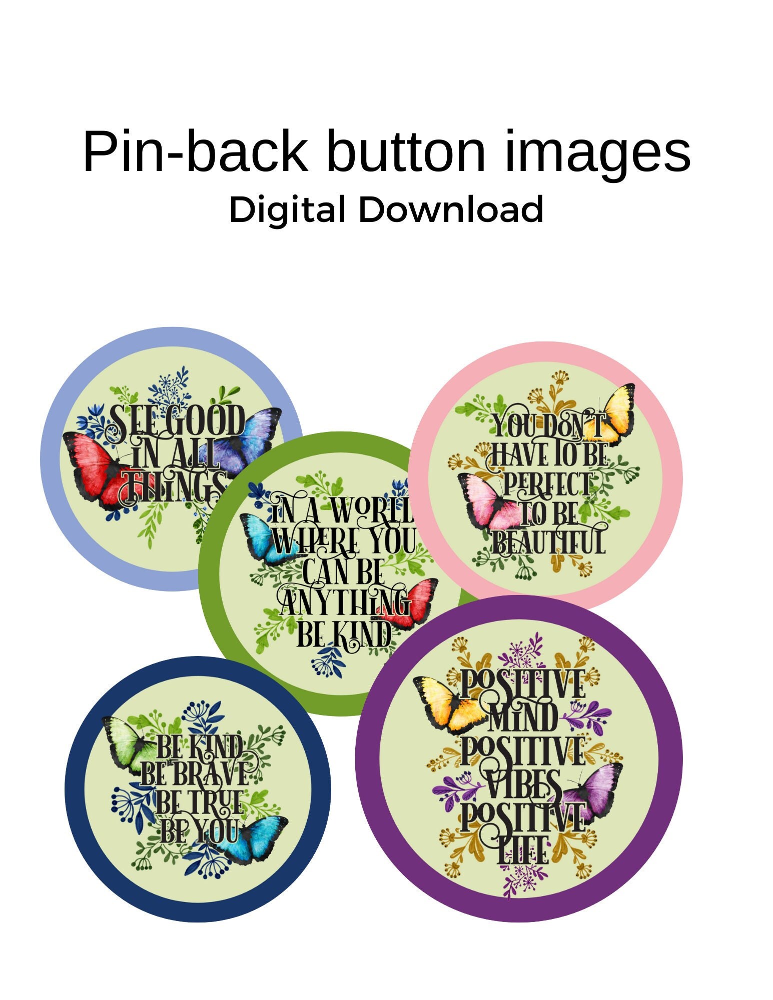 2.25 Inch Circles Inspirational Button Images Circle Images Printable ...