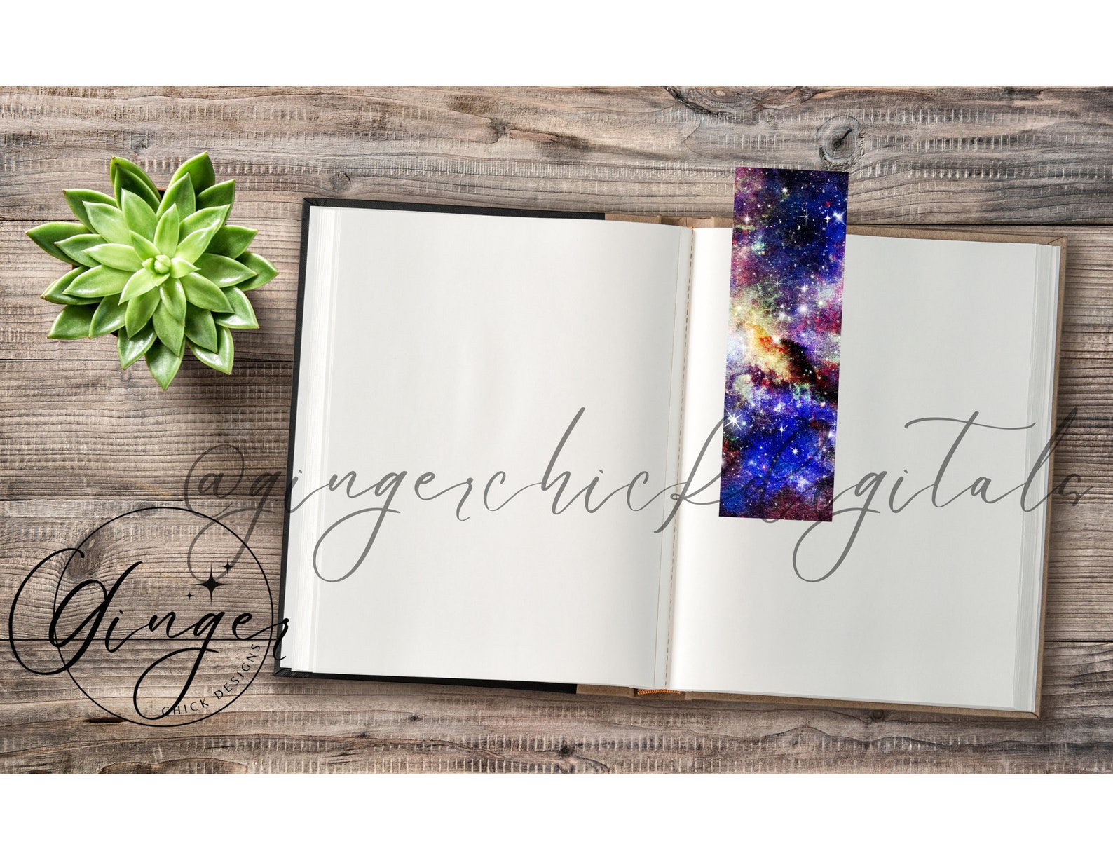 Galaxy - Digital Bookmark, Digital Download, Book Lovers, Reading ...
