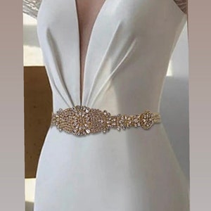 Bridal Aros Green Belt Afghan Kamar Band With Rhinestone Embellishments ...