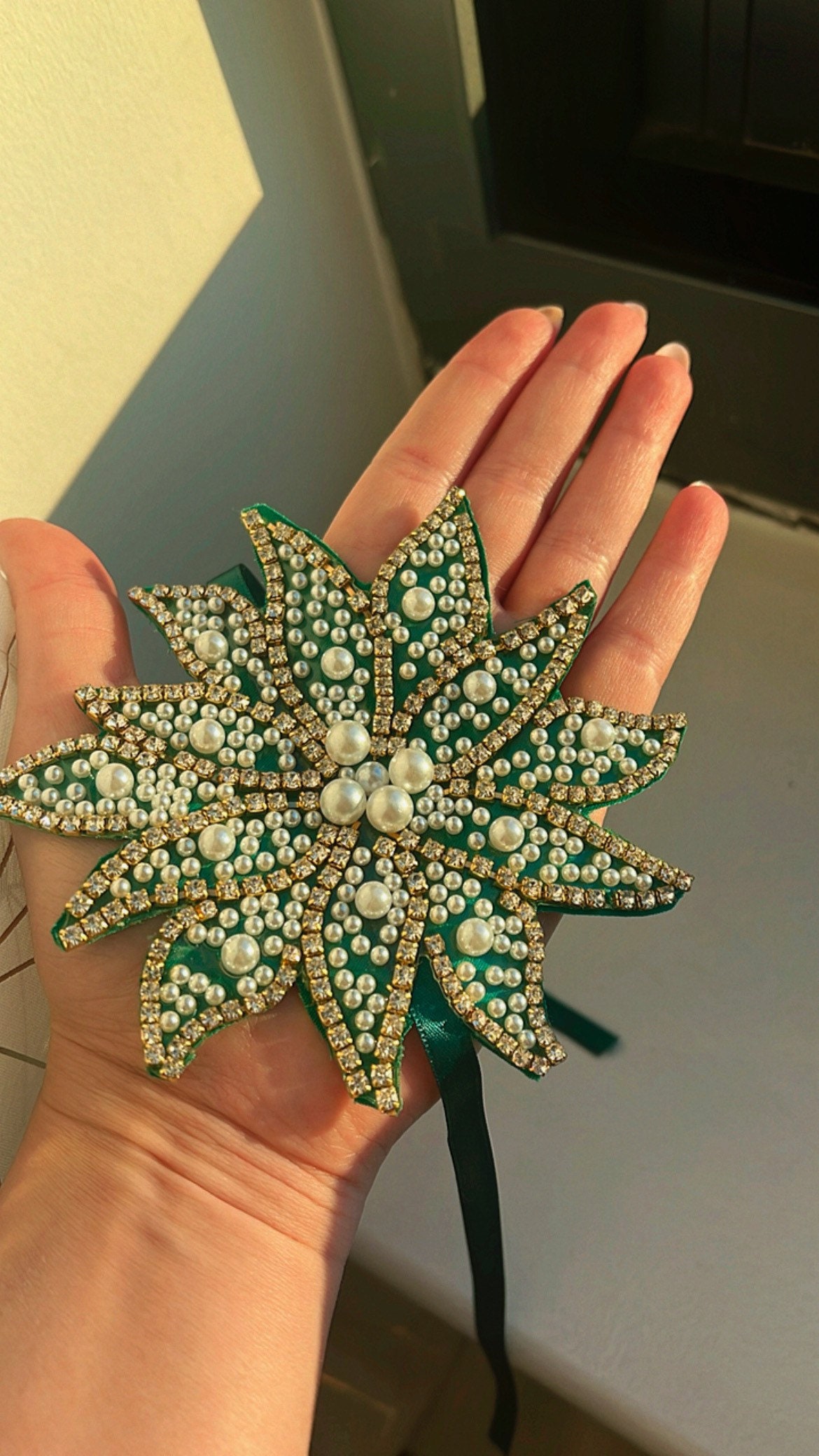 Traditional Modern Afghan Pakistani Persian Turkish Henna Wrap Green ...