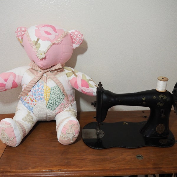 Quilted Bear - Etsy