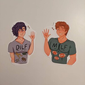 Stardew Valley Sebastian Alex Sticker - Etsy
