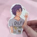 Stardew Valley Sebastian Alex Sticker - Etsy